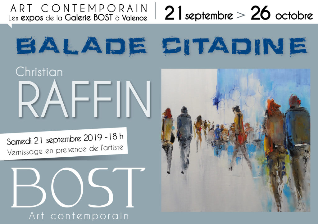 Exposition Christian Raffin « Balade citadine » - Galerie Bost Art ...